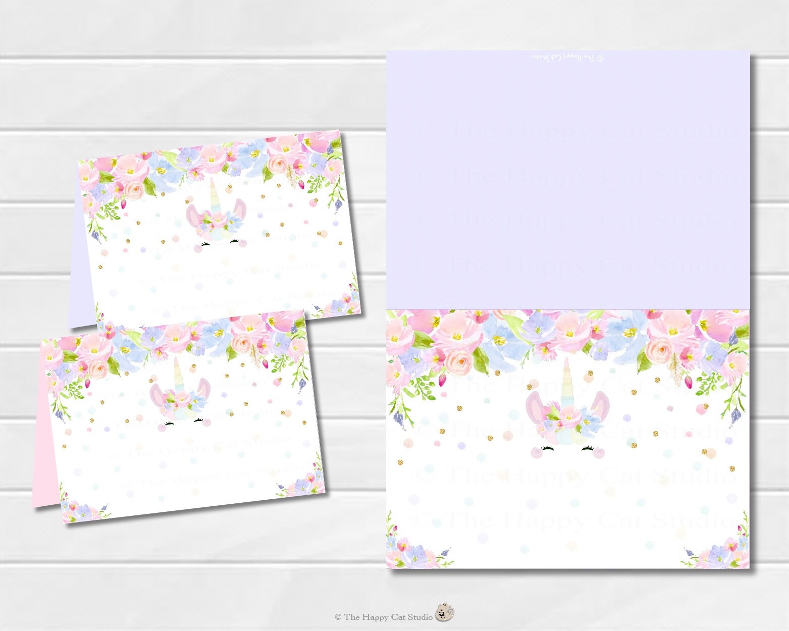 Unicorn Invitation EDITABLE TEMPLATE Unicorn 1st Birthday | Etsy