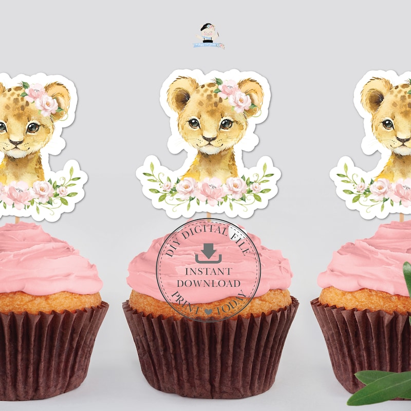 Cute Cupcake Topper - Etsy