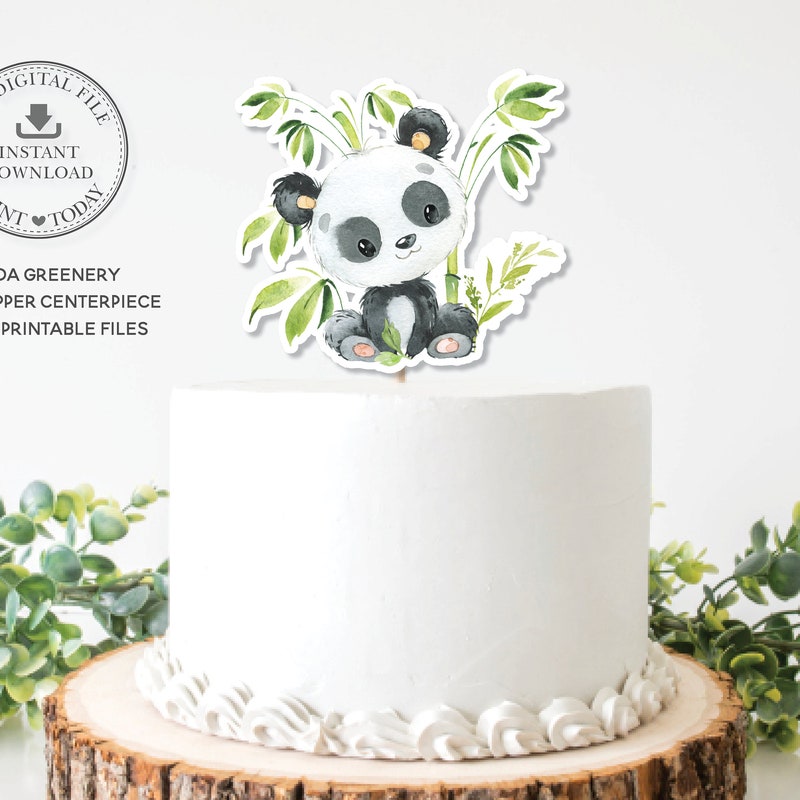 Panda Toppers - Etsy