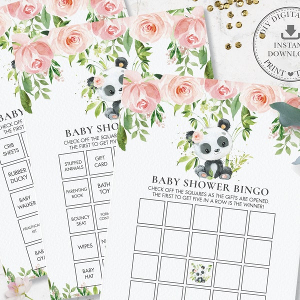 Diy Panda Party Game - Etsy