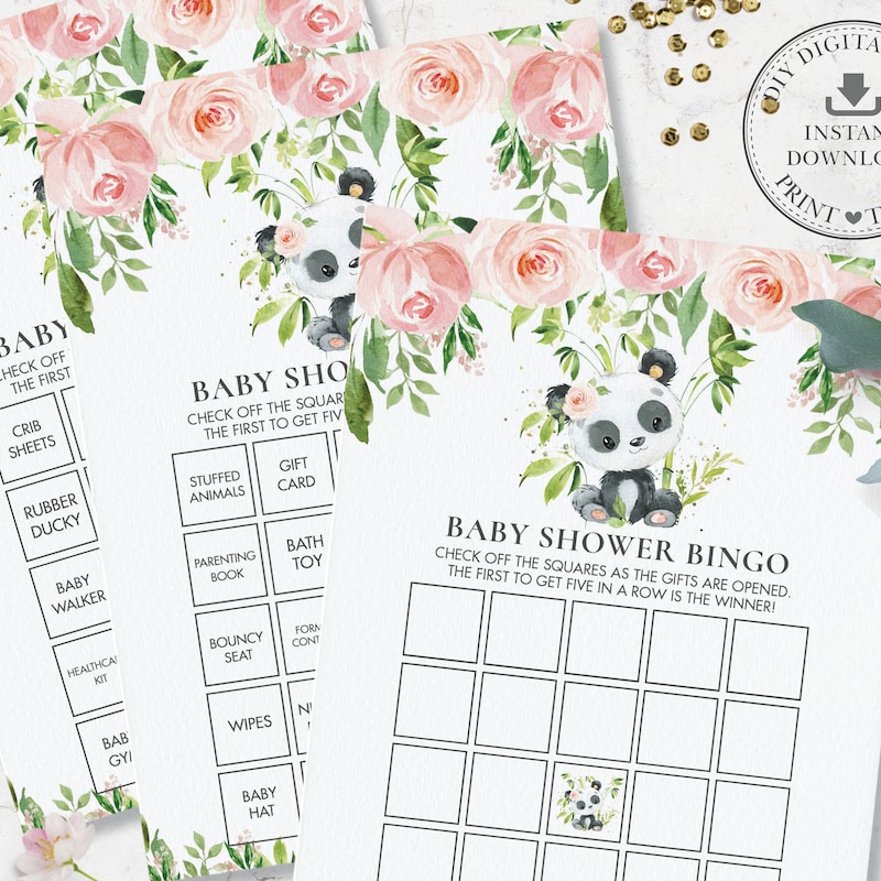 Diy Panda Party Game - Etsy