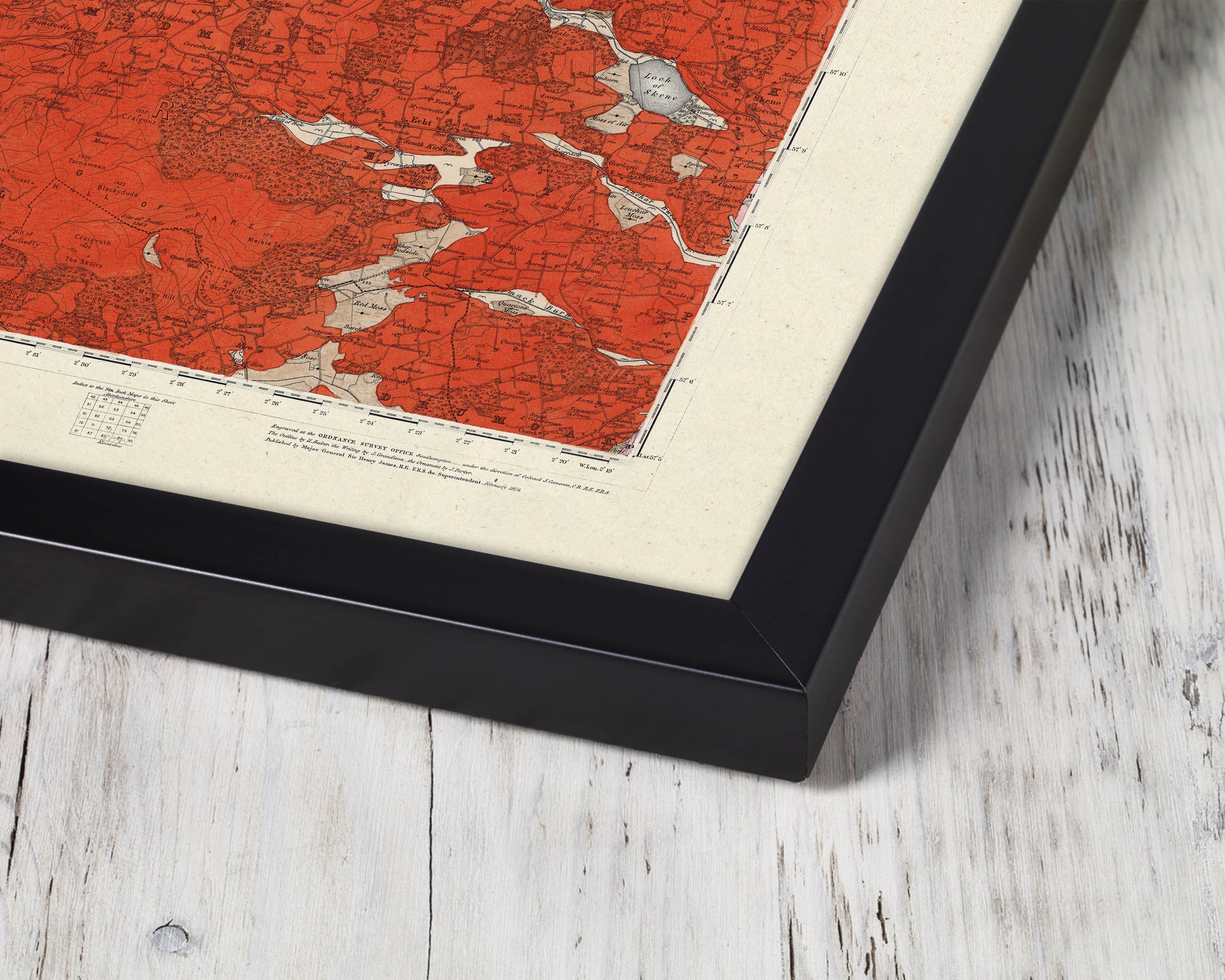 Old Inverurie Geological Map Inverurieport - Etsy UK