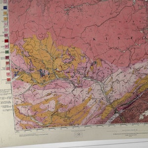 Old Banchory Geological Map Banchory,inchmarlo,raemoir,strachan,hirn ...