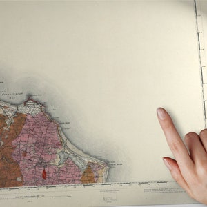 Old Fraserburgh Geological Map Fraserburgh,sandhaven,pittulie ...