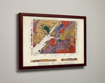 1915 Map of Fort Apache Indian Reservation Arizona - Etsy