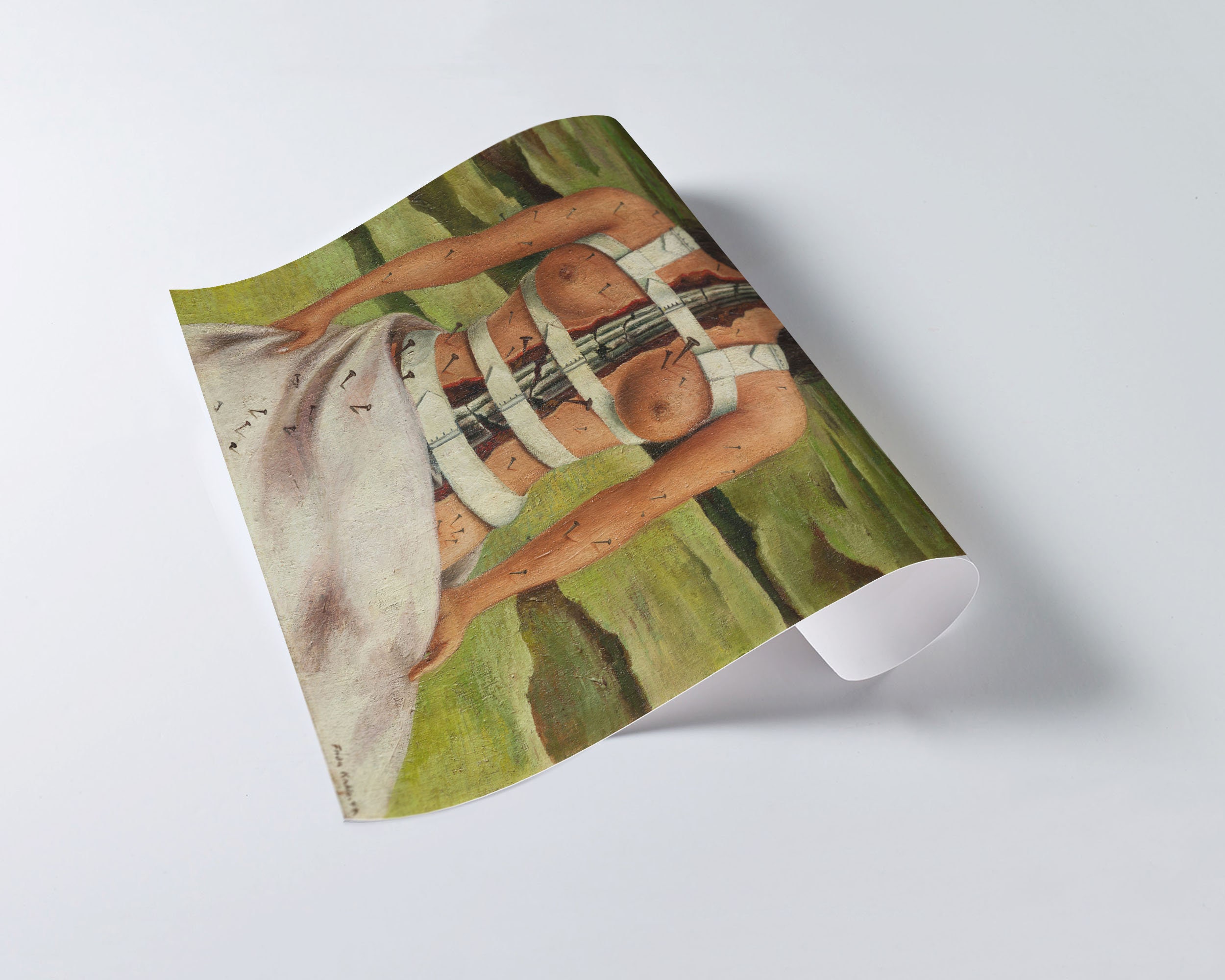 La columna rota / Frida Kahlo Impresión de arte, Póster, Foto, Obra de ...