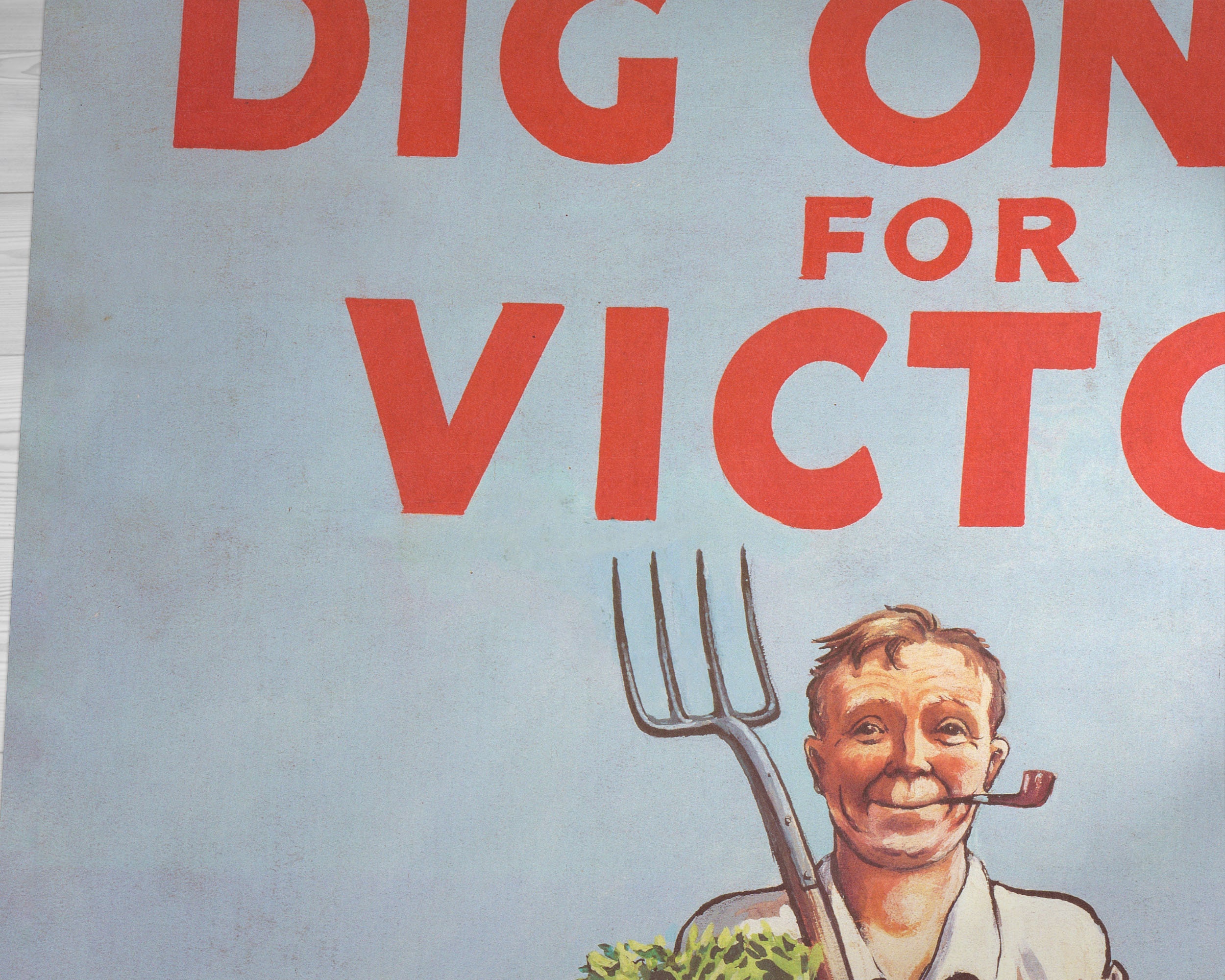 Dig on for Victory Poster WWII World War Two Poster, Propaganda ...