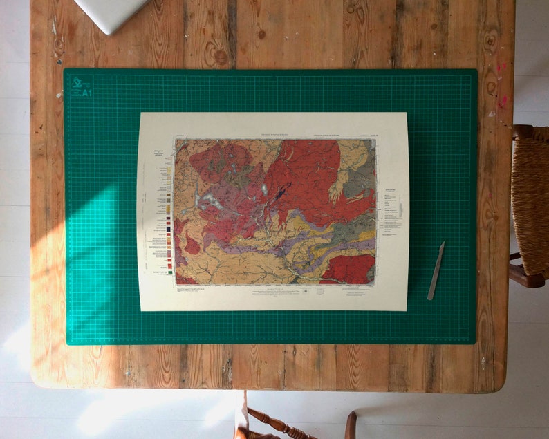 Old Achentoul Geological Map Achentoul,achintoul,auchintoul,kmbrace ...