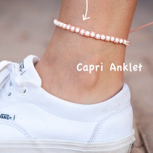 Custom Anklet free Strand Bracelet With Every Order - Etsy