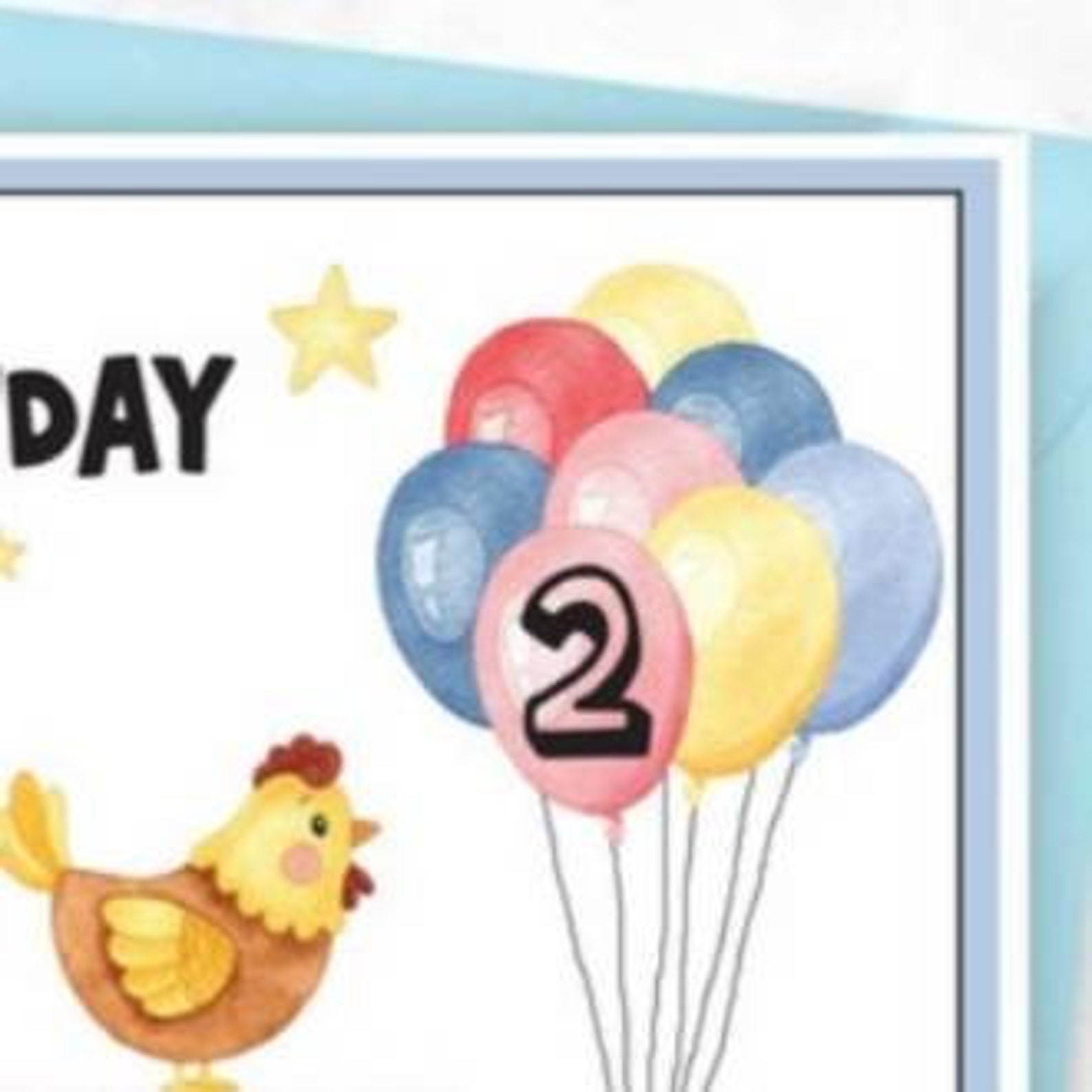 Personalised Farmyard Birthday Card Farm Animals Age Card - Etsy