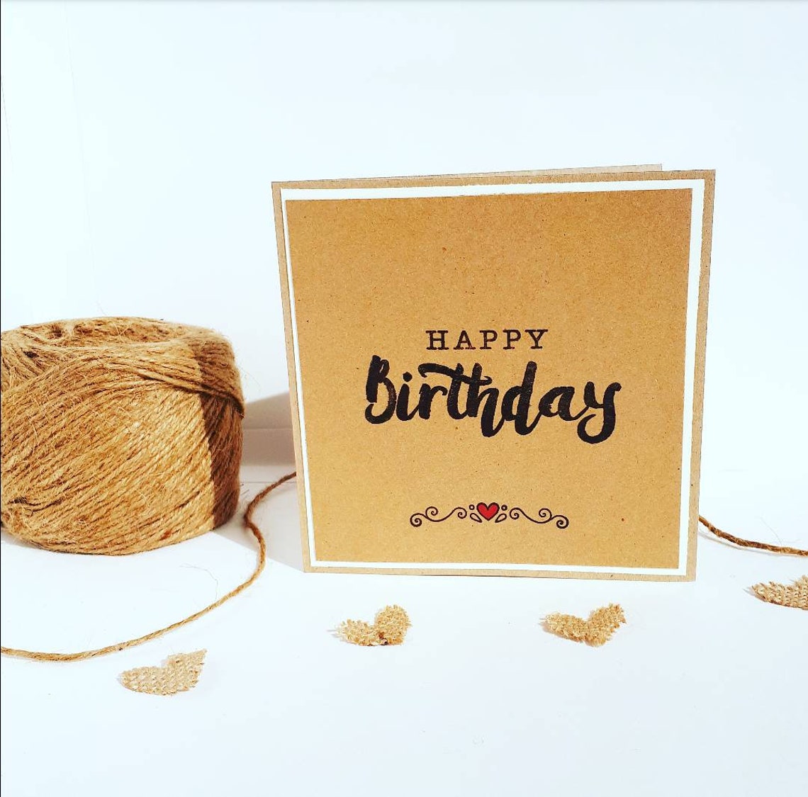 Rustic Birthday Card Rustic Happy Birthday Card Rustic Card - Etsy
