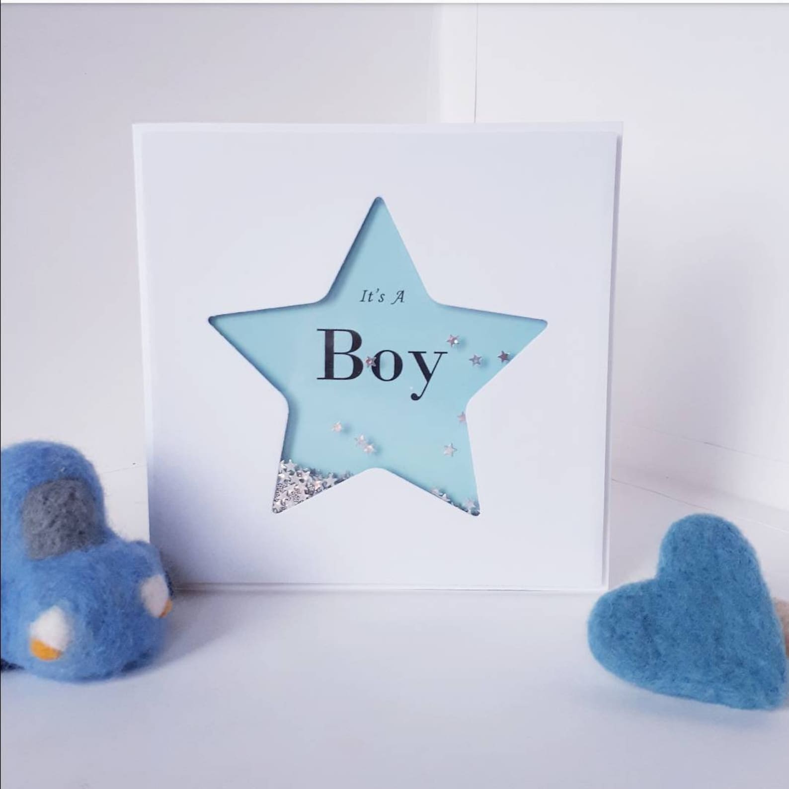 It's a boy card personalised new baby boy card | Etsy