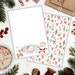 Printable Christmas Writing Paper Bundle - Etsy