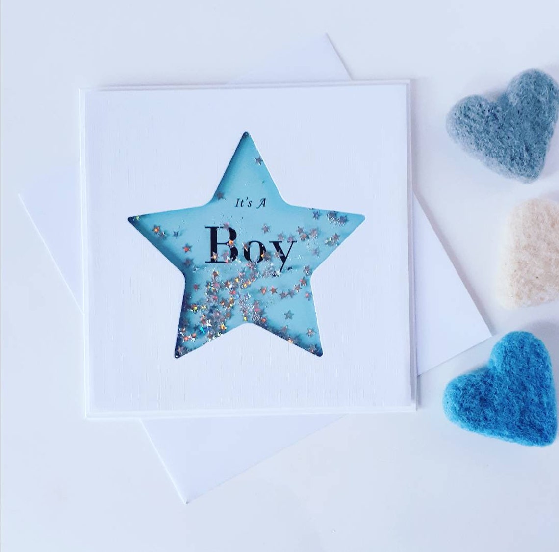 It's a Boy Card Personalised New Baby Boy Card - Etsy