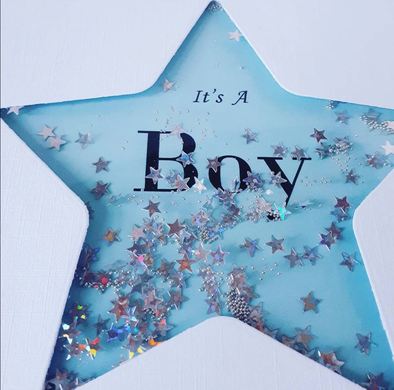 It's a Boy Card Personalised New Baby Boy Card - Etsy