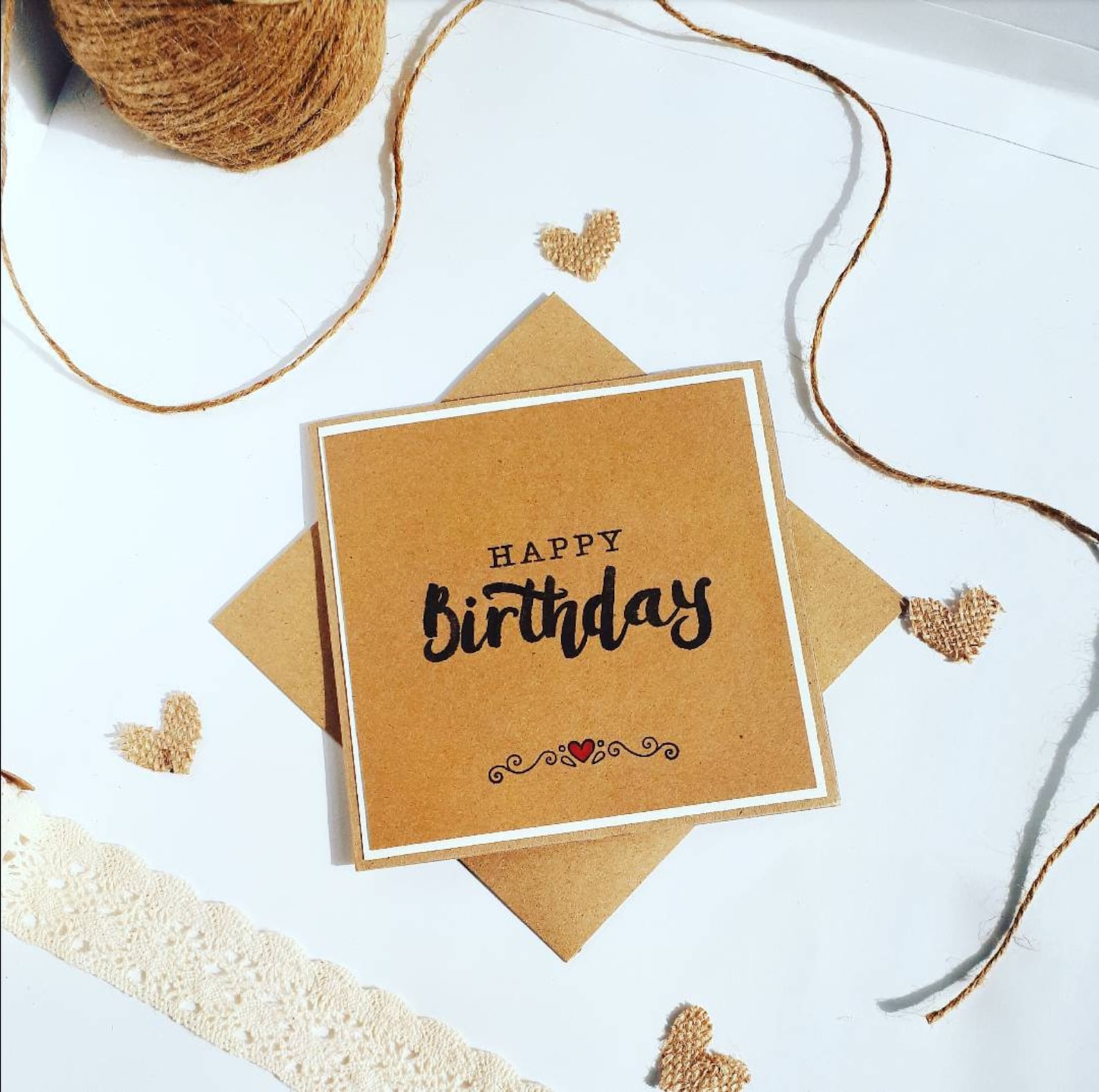 Rustic Birthday Card Rustic Happy Birthday Card Rustic Card - Etsy