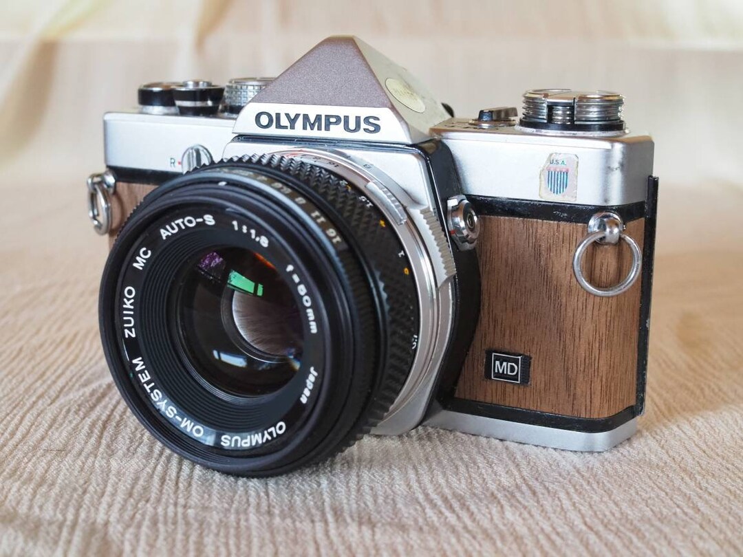 Olympus Om-1n 35mm SLR Film Camera With 50mm F1.8 Lens - Finished With ...