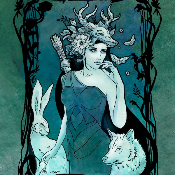 Pagan Goddess Art - Etsy