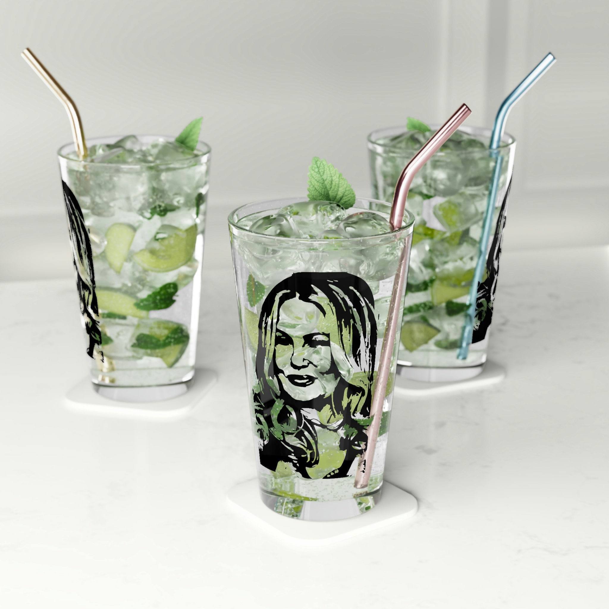 Jennifer Coolidge White Lotus WEE HEE Vacation Cup Beer Seltzer Glass ...