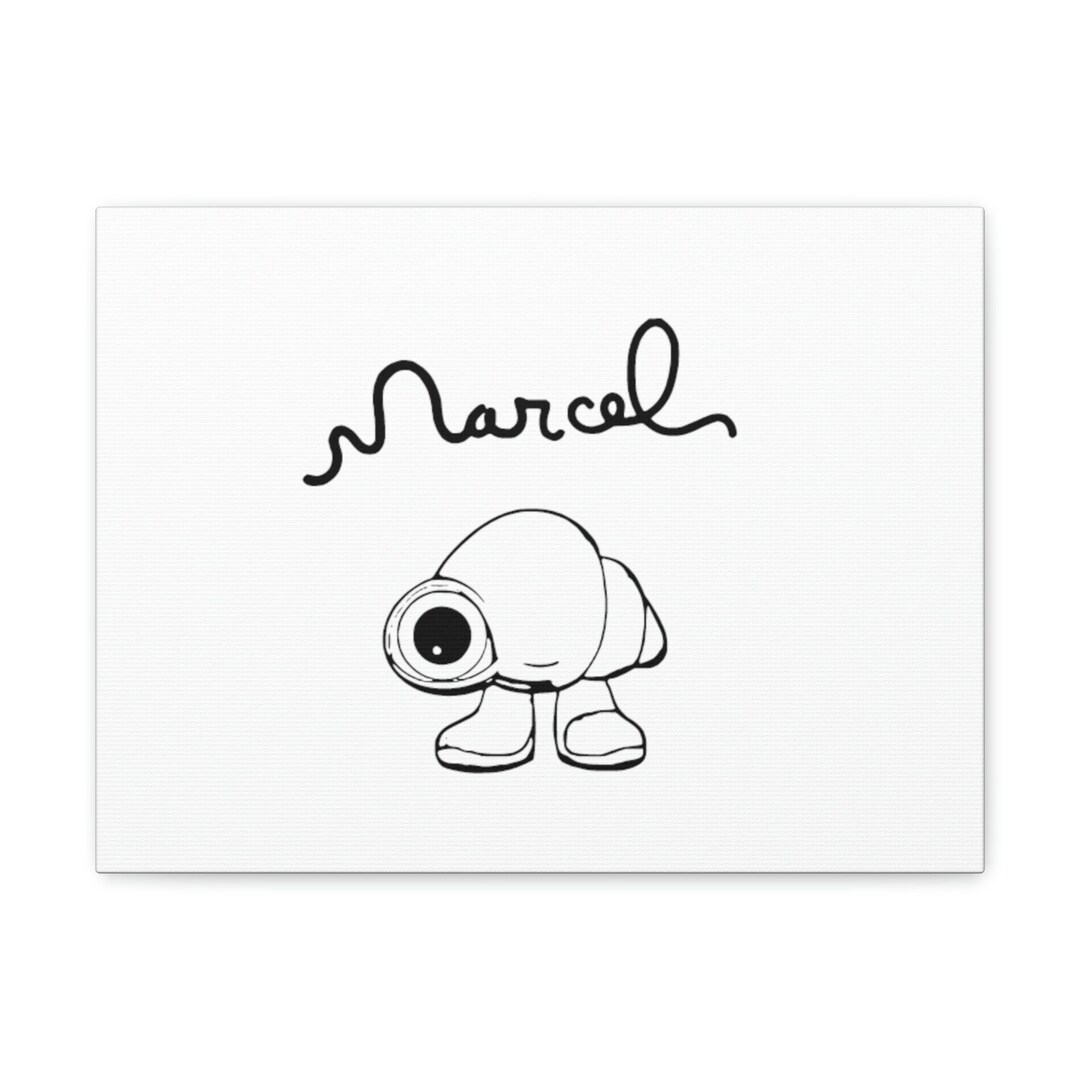 Marcel the Shell With Shoes On Animated Feature Kids Art - Etsy
