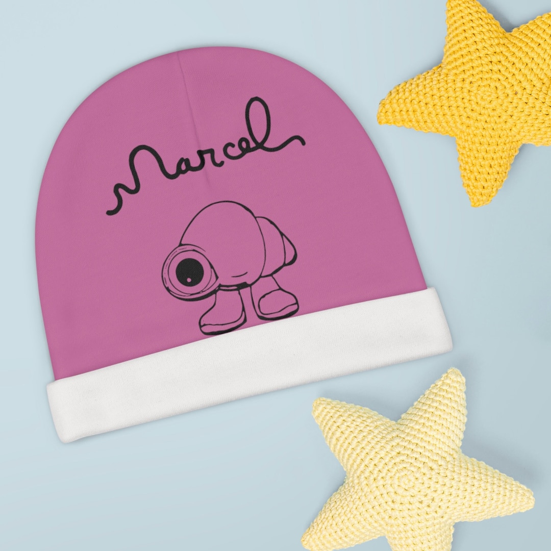 Marcel the Shell With Shoes On Animated Feature Baby Beanie Hat Newborn ...