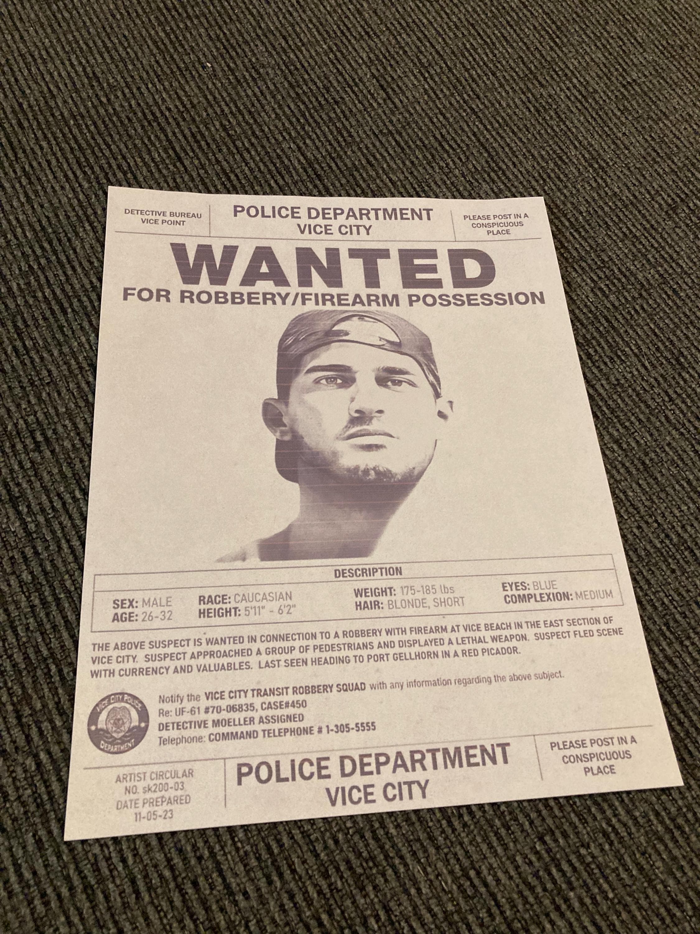 Grand Theft Auto Wanted Posters - INDIVIDUAL - Etsy