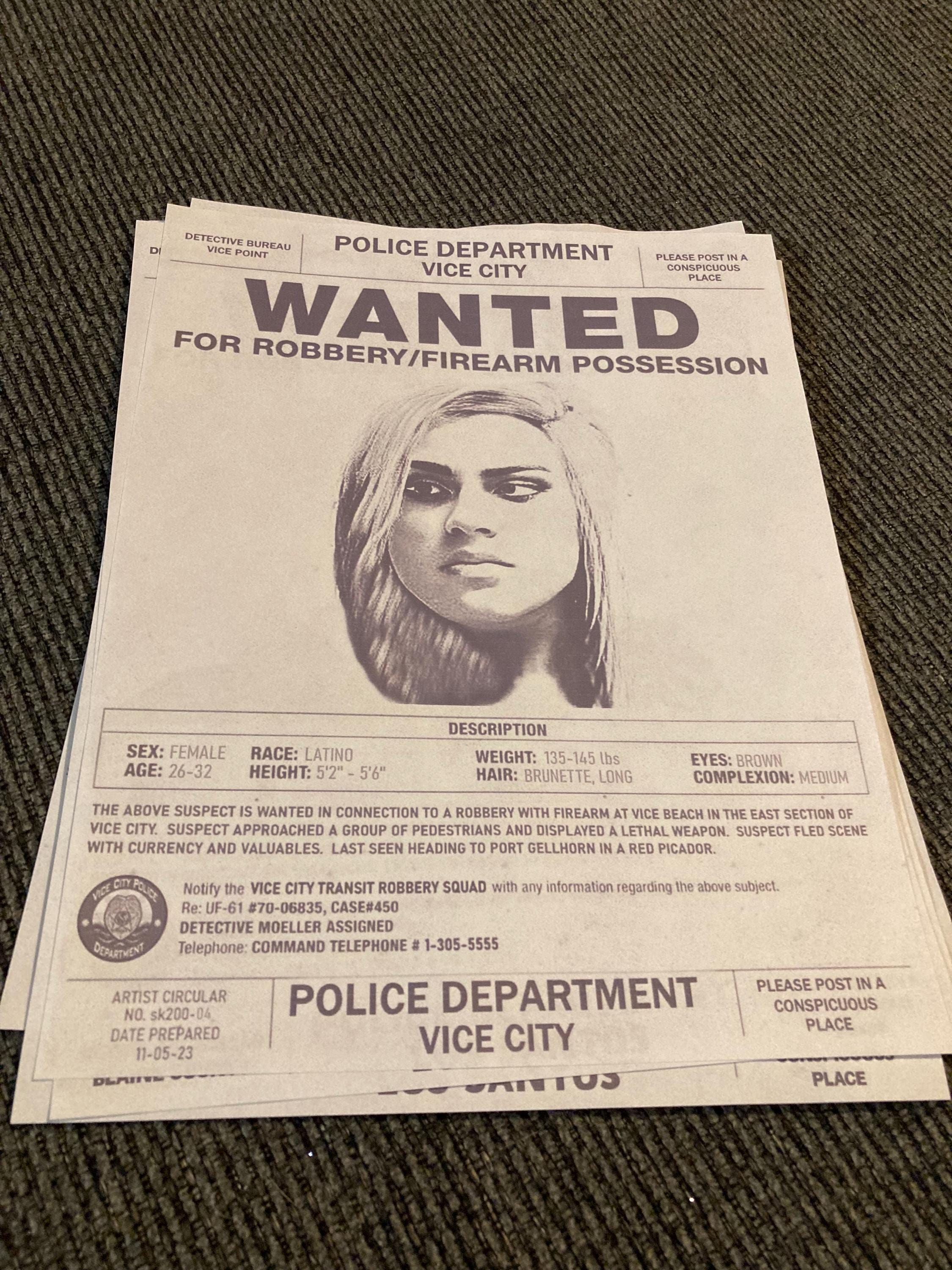 Grand Theft Auto Wanted Posters - INDIVIDUAL - Etsy