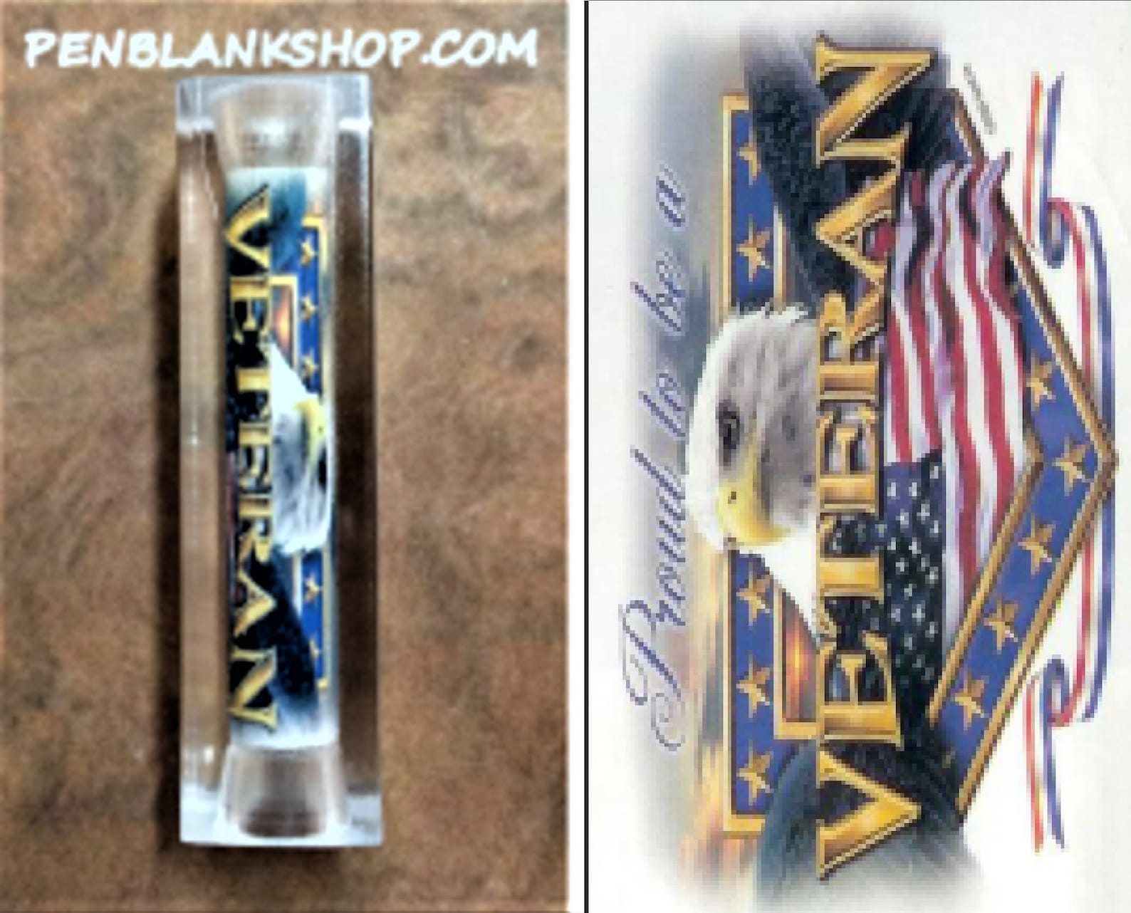 Veteran Pen Blank #111 - Etsy