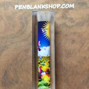 Hummingbirds and Sunflowers Pen Blank #145 - Etsy