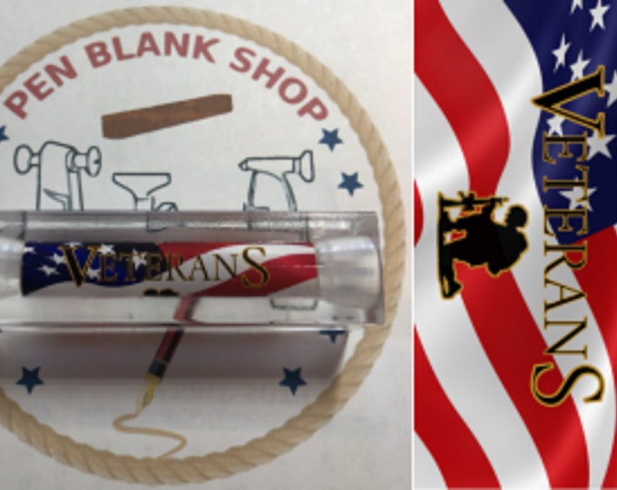 Thank You Veterans Pen Blank 147 - Etsy