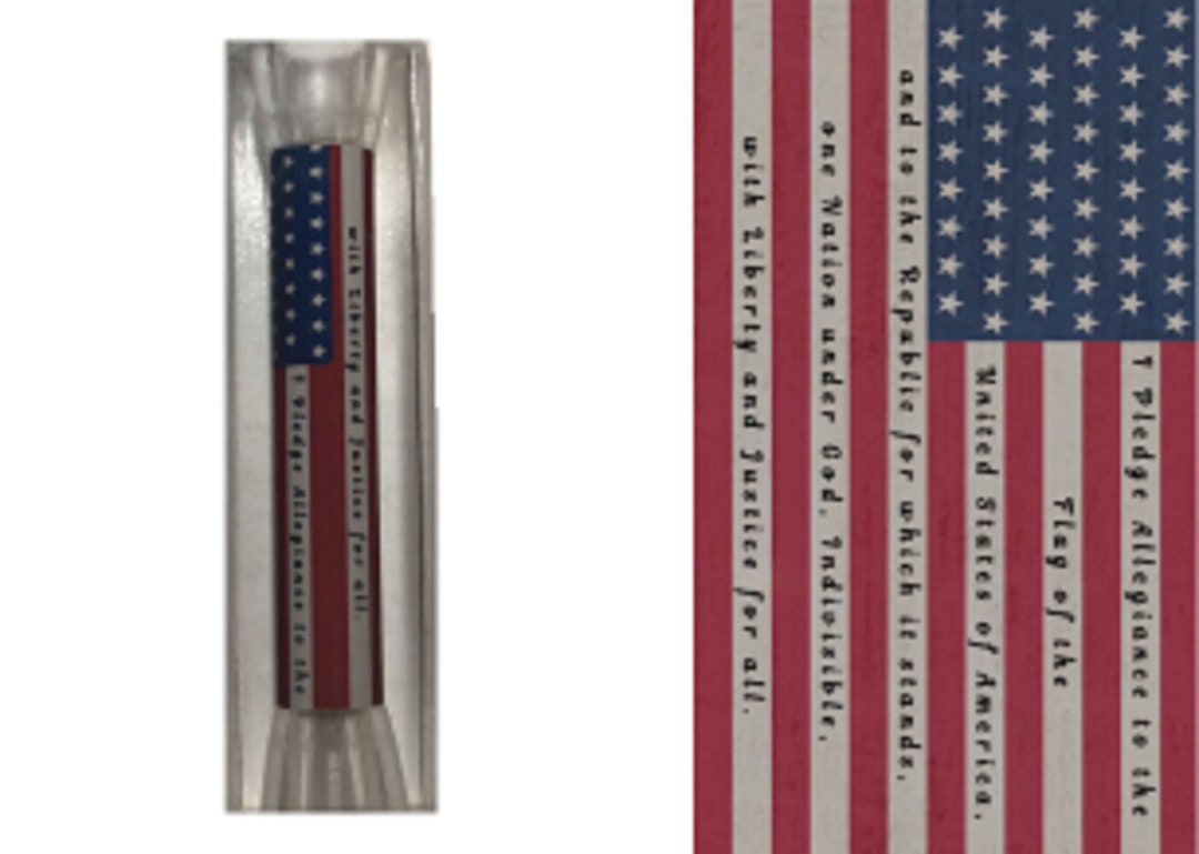 Pledge of Allegiance Flag Pen Blank #142 - Etsy