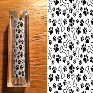 Dog Bone and Paws Pen Blank #106 - Etsy