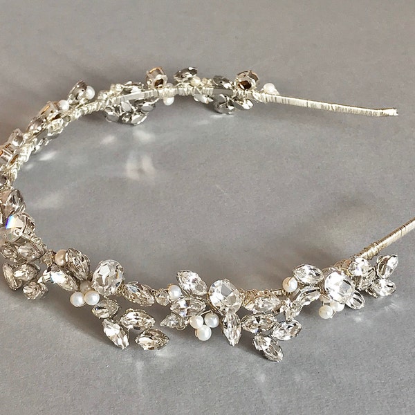 Diamante Tiara - Etsy