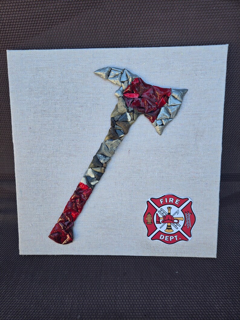 Shark Tooth Fire Axe - Etsy