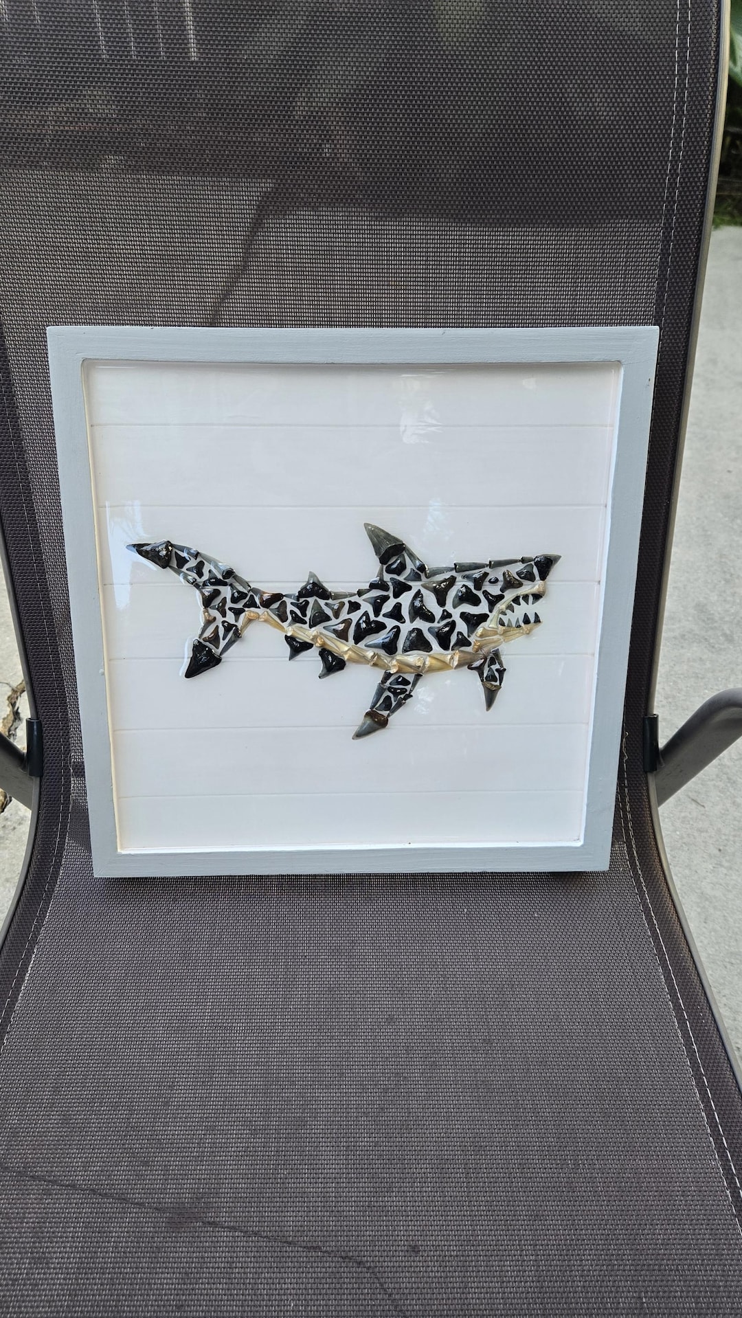 Great White Shark Made Out of Prehistoric Sharks Teeth - Etsy