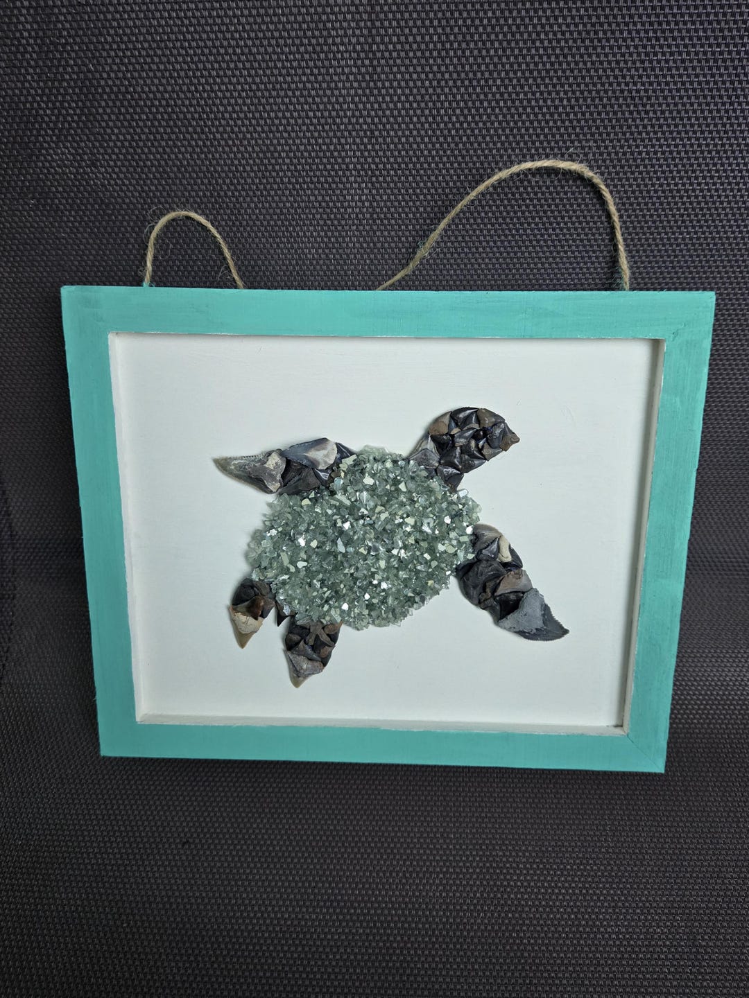 Shark Tooth Turtle 8 X 10 Inch - Etsy