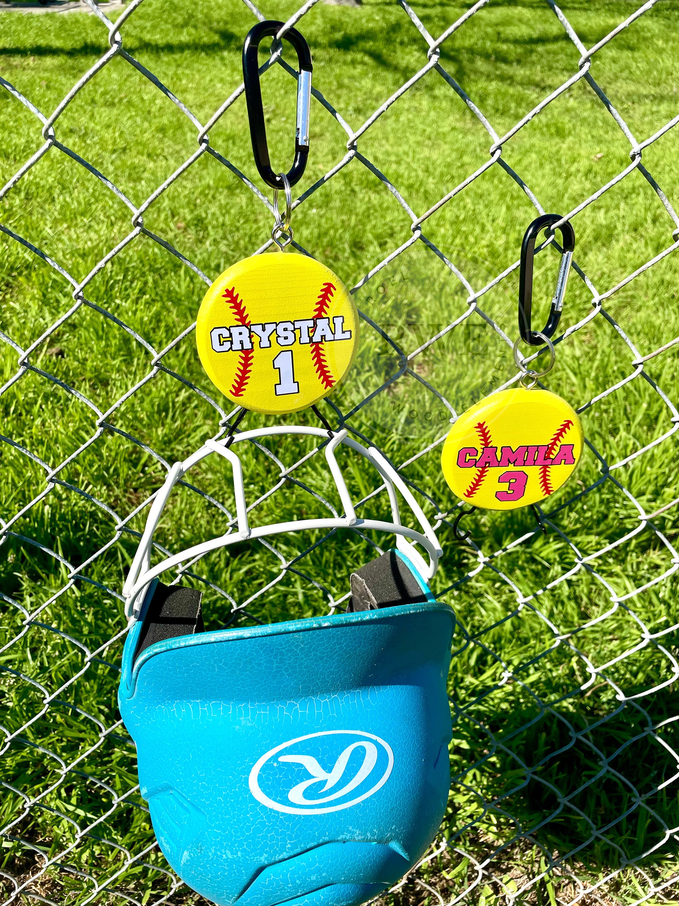 Softball Helmet Holder | Softball Faceguard Holder | Softball Hooks ...