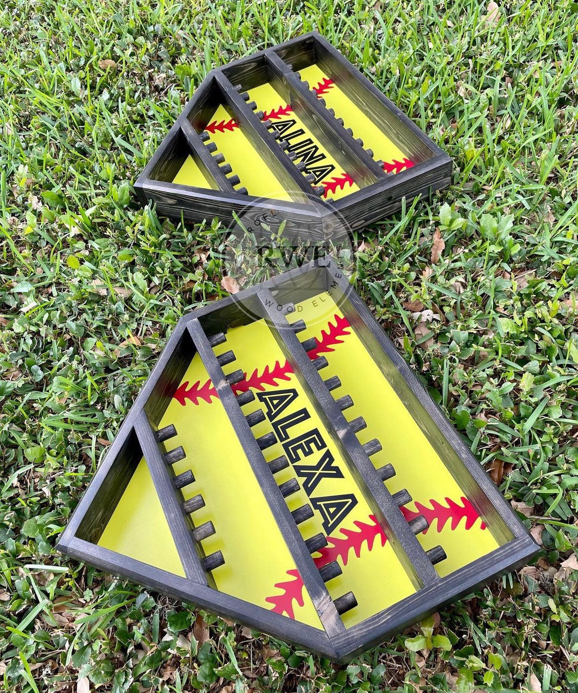 Softball Ring Holder | Softball Ring Display | Ring Holder | Ring ...