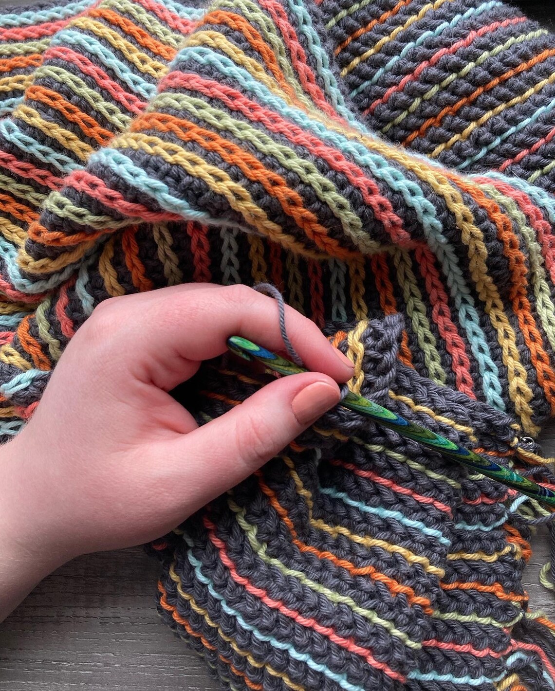 The Crochet Summer Stripe Set Pattern PDF Only - Etsy