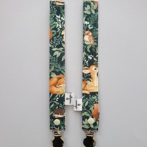 Pacifier Clip Pack of 3, Pacifier Holder Set, Pacifier Keeper Green ...