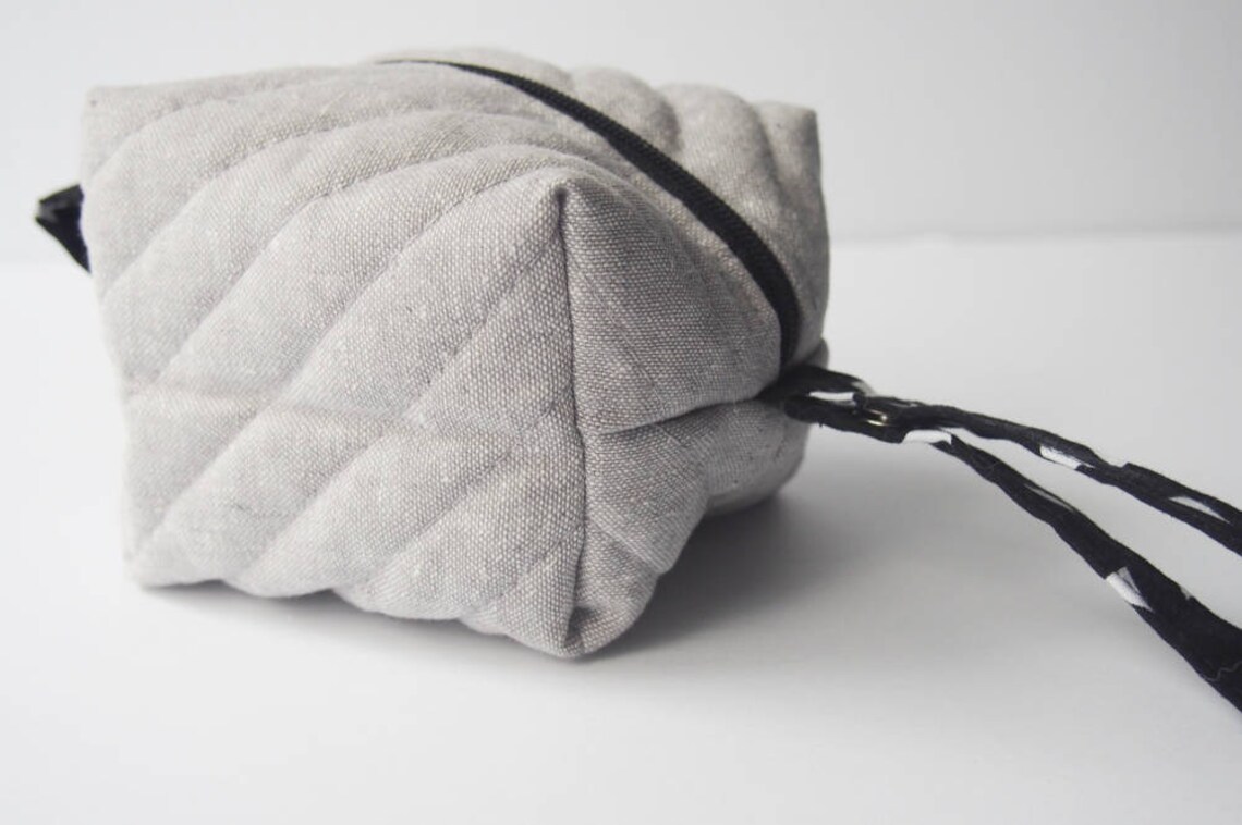 Gray Linen Pacifier Pouch Paci Pod Pacifier Bag Pacifier - Etsy