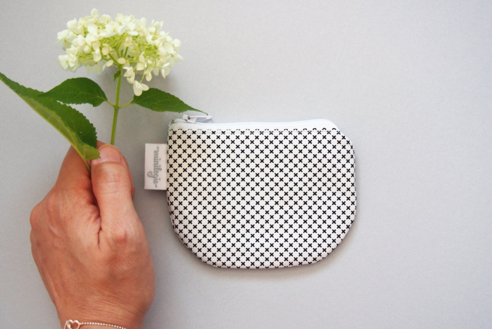 Black & White Pacifier Bag Baby Girl Pacifier Pouch Baby Boy - Etsy