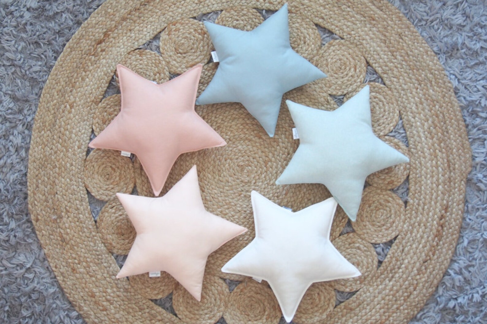 Pink & Blue Star Pillow Star Shaped Pillow Star Cushion - Etsy