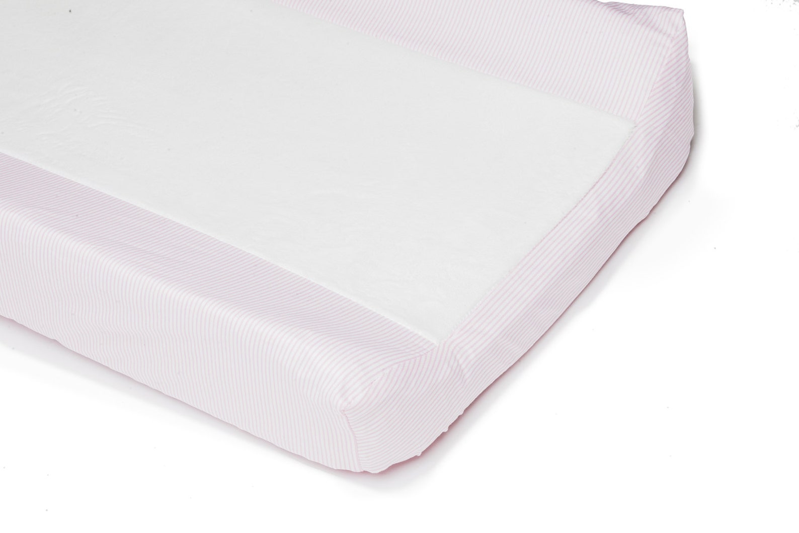 Changing Pad Cover, Pink Stripes Contoured Changing Cover, Minky Change ...