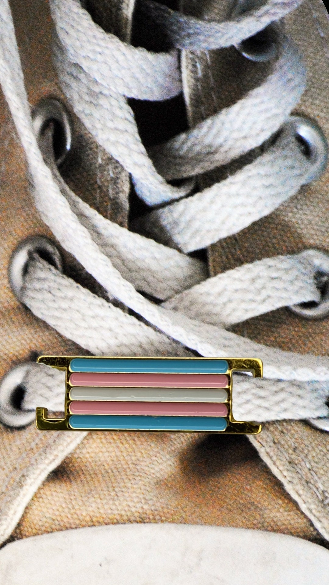 Shoelace Tags Subtle Pride Trans Pride Transgender Flag (2 Pack) - Etsy