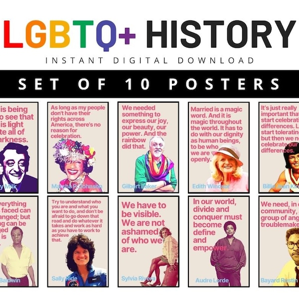 Lgbtq Posters - Etsy
