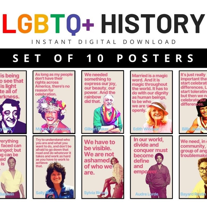 Lgbtq Posters - Etsy