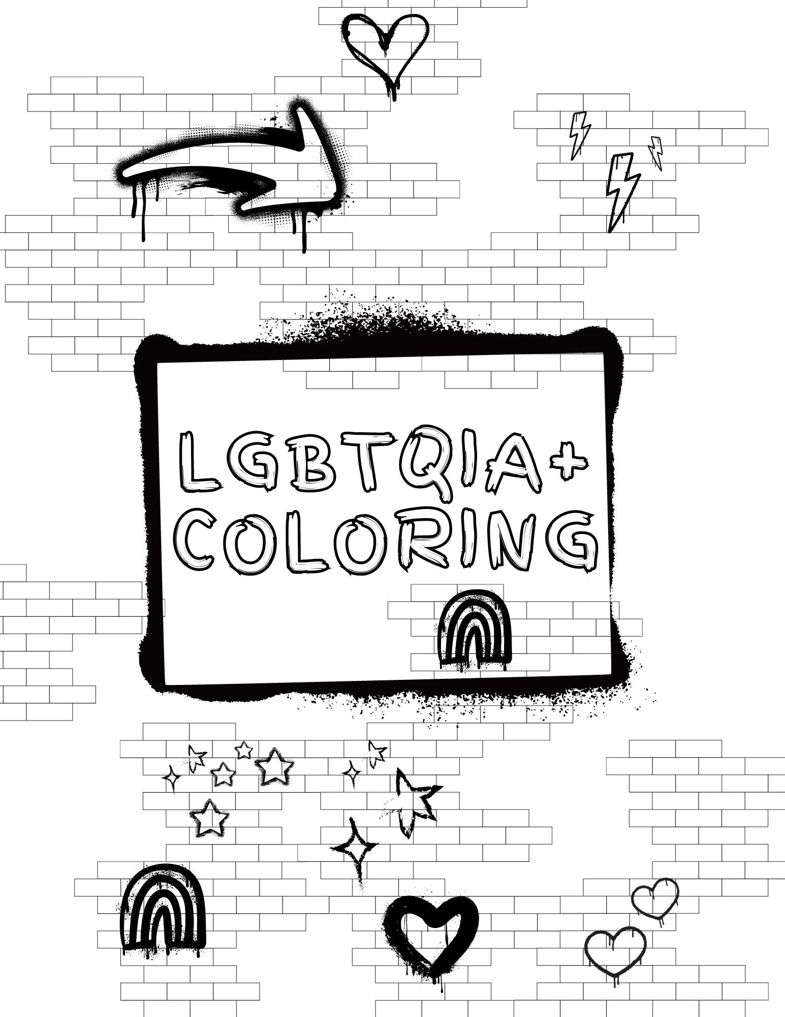 Celebrate Pride Coloring Pages: 30 Pages to Express Your LGBTQ+ Pride ...