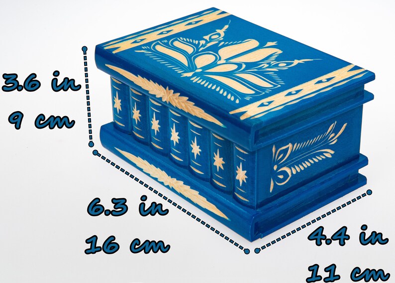 Puzzle Box Wood Magic Secret Brain Teaser IQ Smart Box With - Etsy