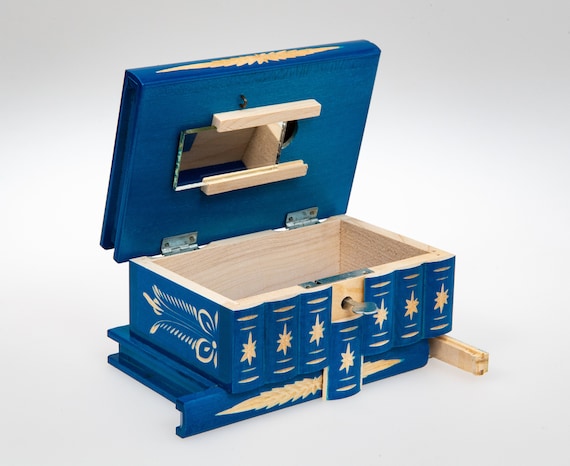 Puzzle Box Wood Magic Secret Brain Teaser IQ Smart Box With - Etsy